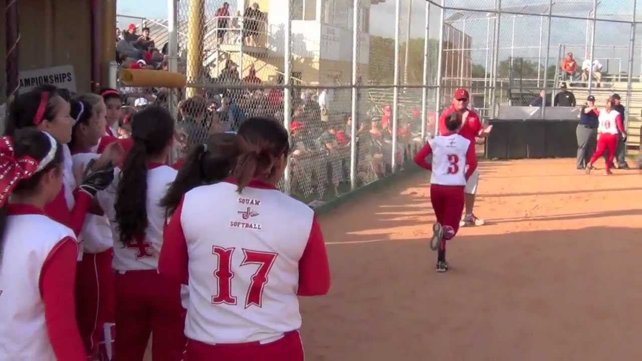 Jourdanton Squaw Softball vs Stockdale - April 30, 2012 - YouTube