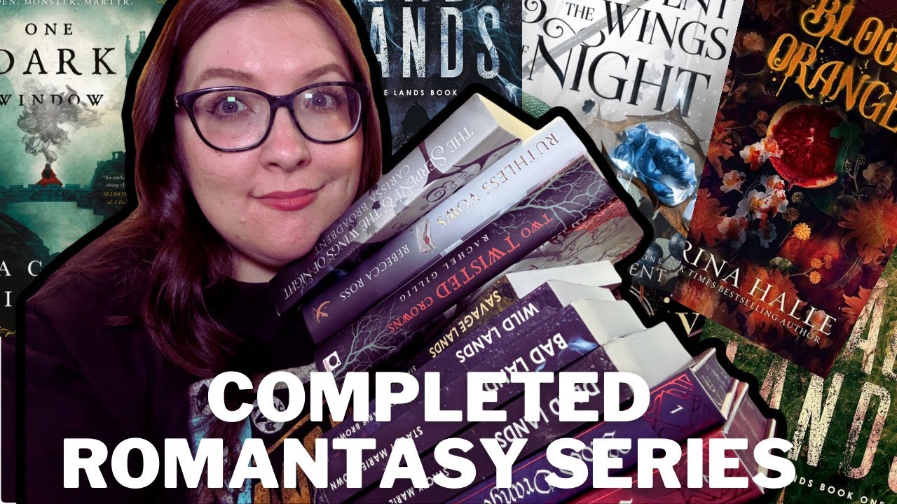 completed romantasy series you can binge - YouTube