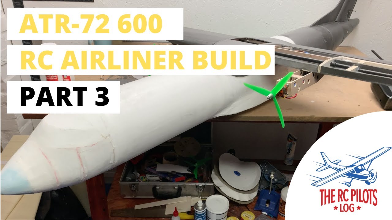 ATR-72 600 RC Airliner build - Part 3 - YouTube