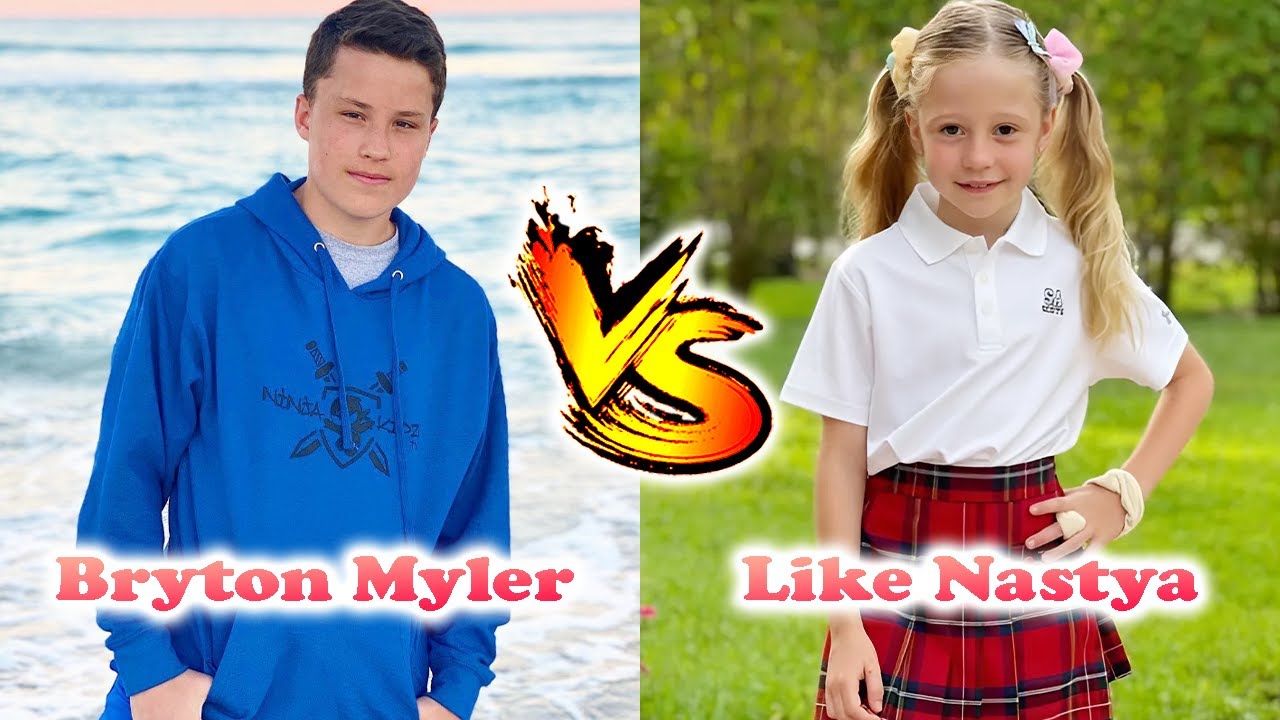 Bryton Myler VS Like Nastya Stunning Transformation | From Baby To Now ...