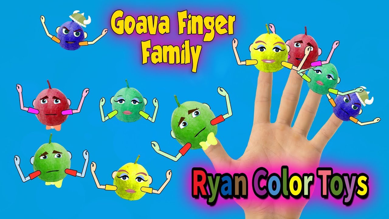 Finger family nursery rhymes vlad ryan [goava Finger] Finger Family ...