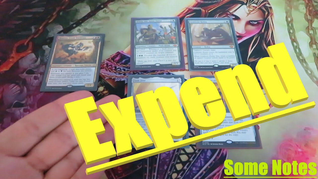 Bloomburrow - How do you play Expend - YouTube