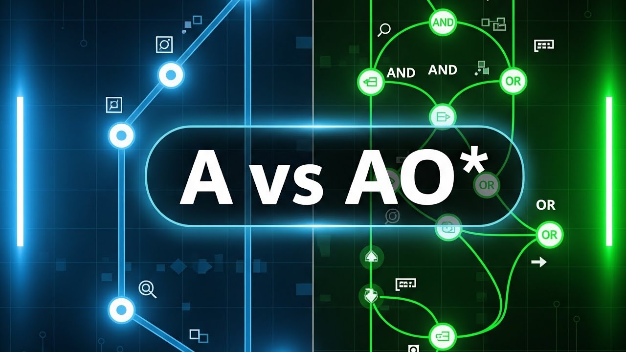 Lec - 21 | Comparison of A* and AO* algorithm | AI World for you - YouTube