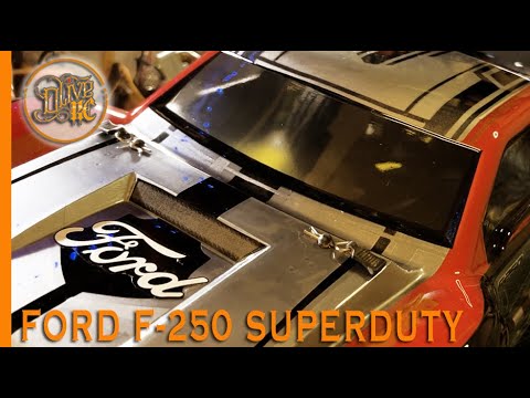 RC Short Course body painting - FORD F-250 SUPERDUTY - YouTube
