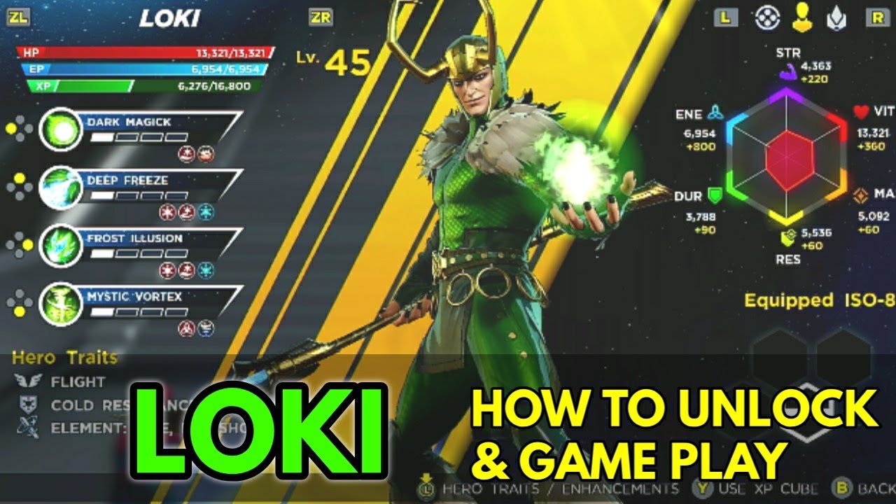 Loki Game play, Skills showcase and how to unlock - YouTube