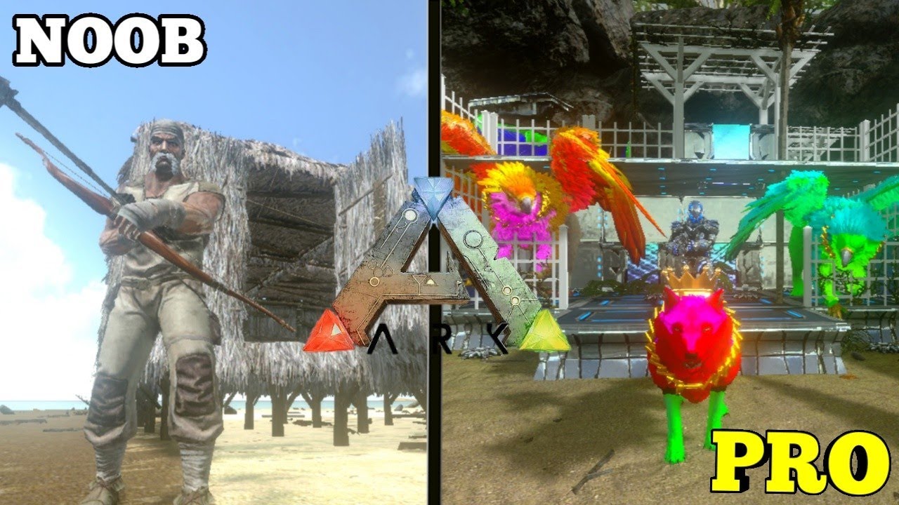 SURVIVING ON A BRUTAL SERVER|| ARK MOBILE NOOB TO PRO -EP2 S2 (noob ao ...