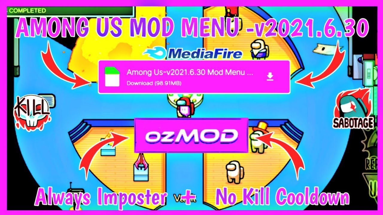 New Among Us ozMod Mod Menu V2021.6.30 | Among Us Hack Apk | Always ...
