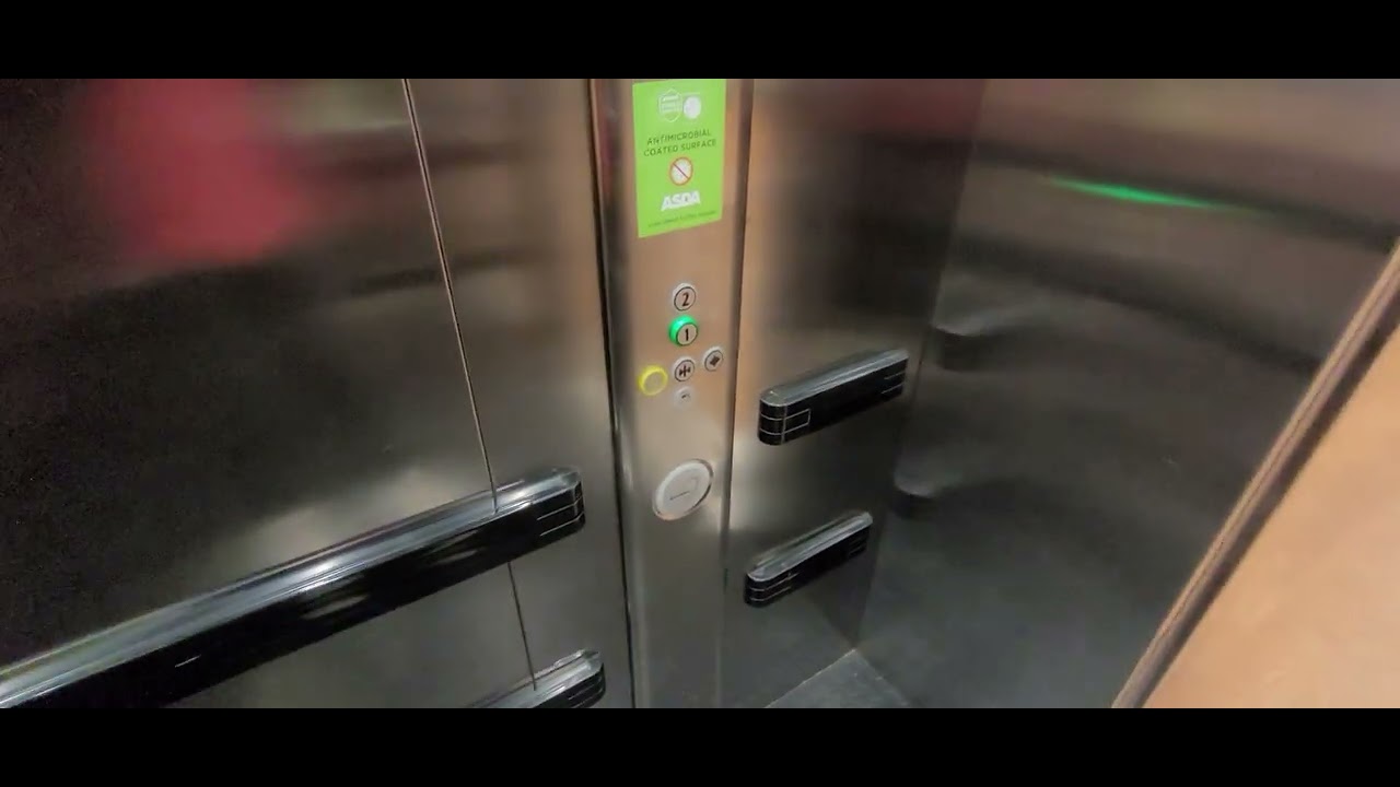 2013 Kone Ecodisc Lift @ Asda Living in Chesterfield Riverside Retail ...