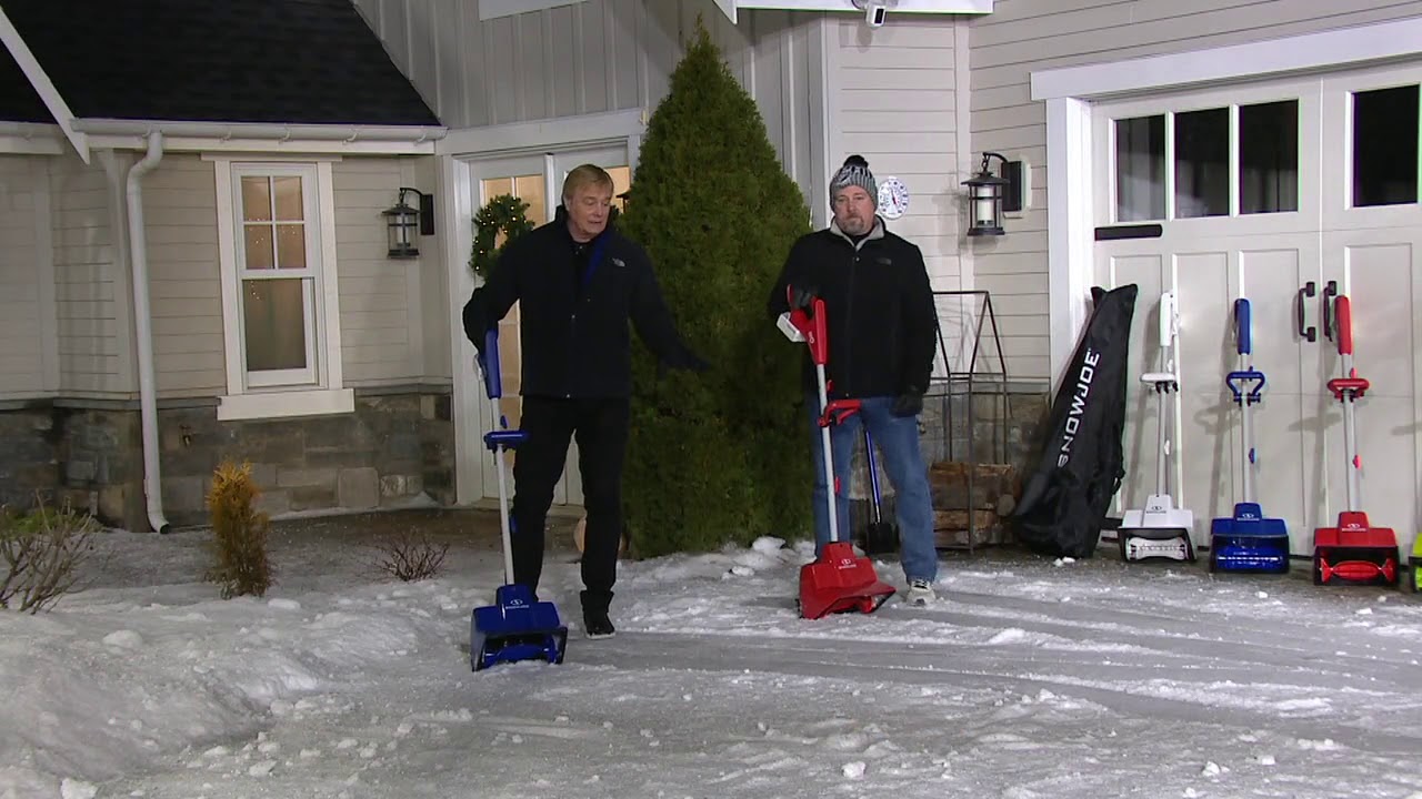 Snow Joe 24V Cordless Rechargeable 11" Snow Thrower & Cover on QVC ...