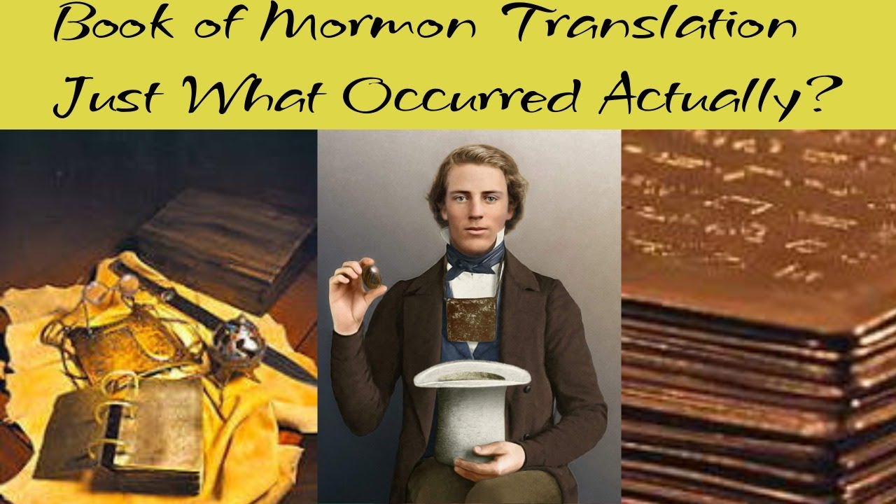 Backyard Professor Live! On the Book of Mormon Translation: What ...