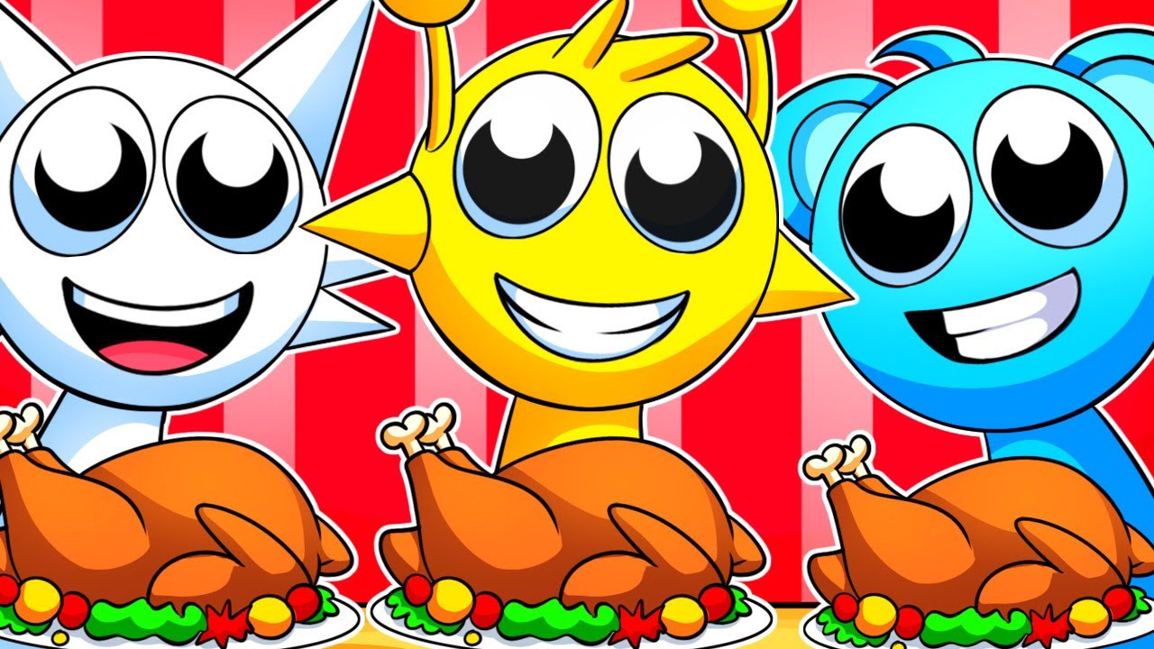 Sprunki Thanksgiving Song Animated Music Video - YouTube