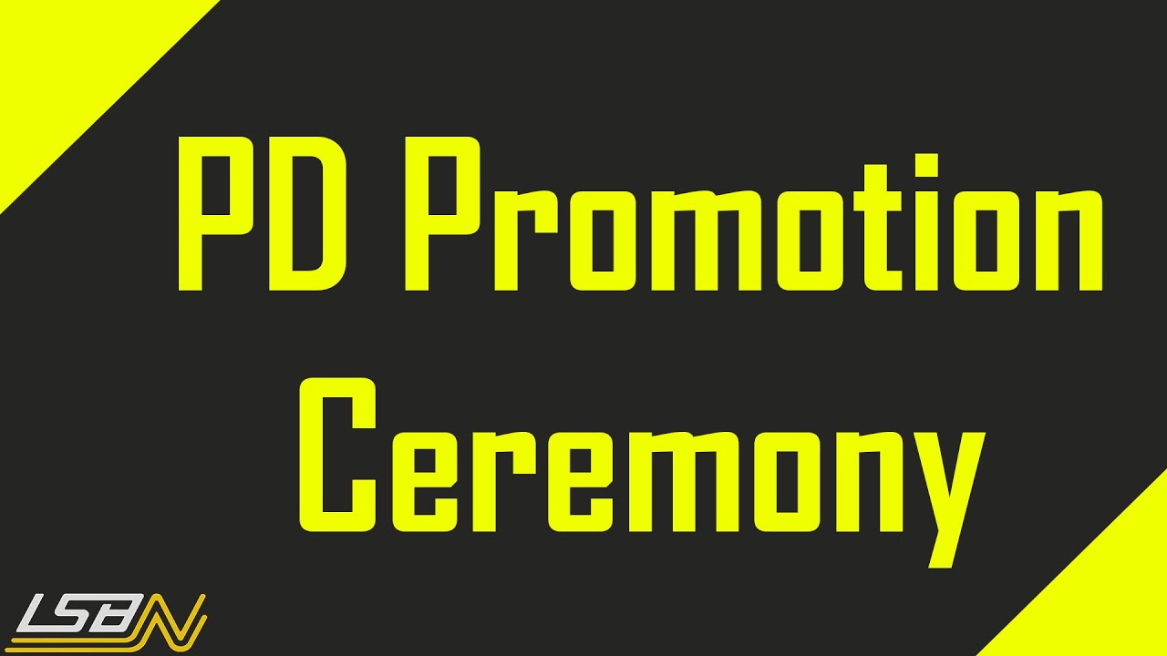 PD Promotion Ceremony | LSBN | NoPixel India - YouTube
