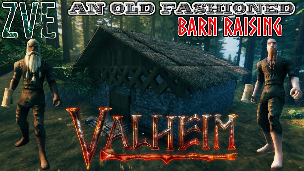Valheim EP 39 - Mistlands: Old Fashioned Barn Raising - YouTube
