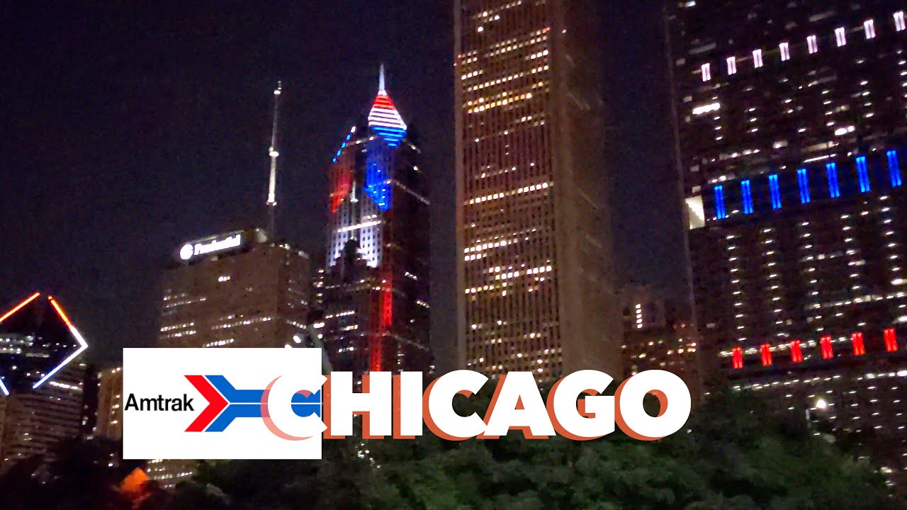 Epic Amtrak Train Journey to California | Philadelphia to Chicago - YouTube