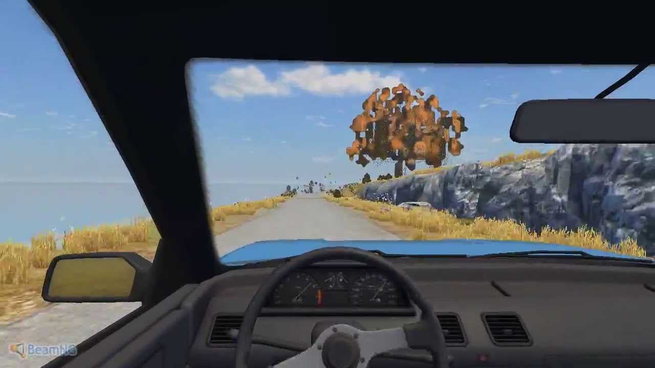 BeamNG Drive - Ibishu Covet Rally Competition, Small Island - YouTube