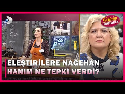 Eleştirilere Nagehan Hanım Nasıl Tepki Verdi? - Gelinim Mutfakta 706.Bölüm
