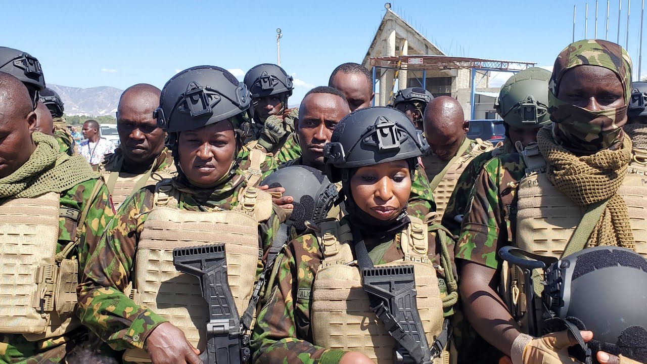 Flash! Viv ansanm mele,polisye SWAT Kenya ki fenk vini yo fè gwo ...