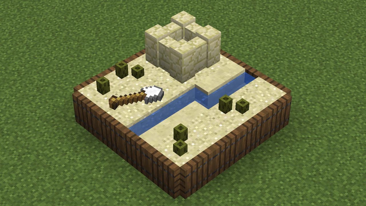 mini desert biome - YouTube