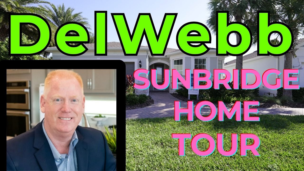 Sunbridge Del Webb Mystique model St Cloud Fl 55 Plus community - YouTube