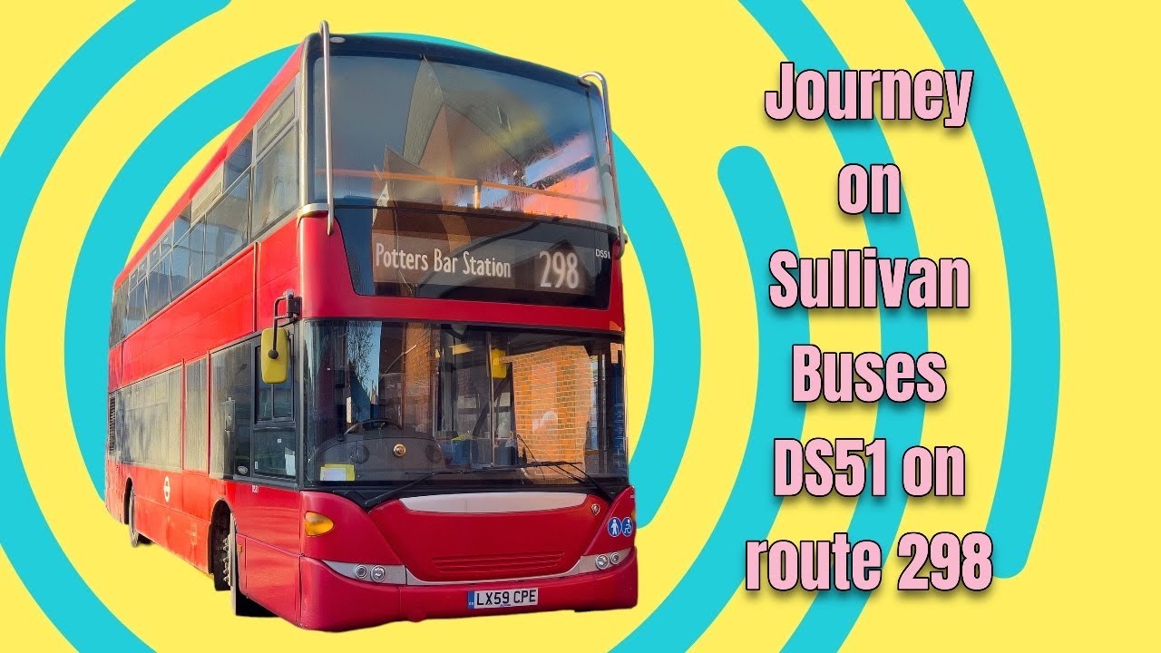 Journey on Sullivan Buses DS51 on route 298. 6th December 2023 - YouTube
