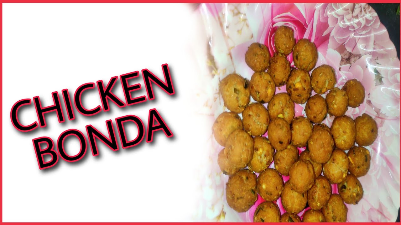 Chicken Bonda/Chicken Balls (தமிழ்) | SISTERS KITCHEN - YouTube