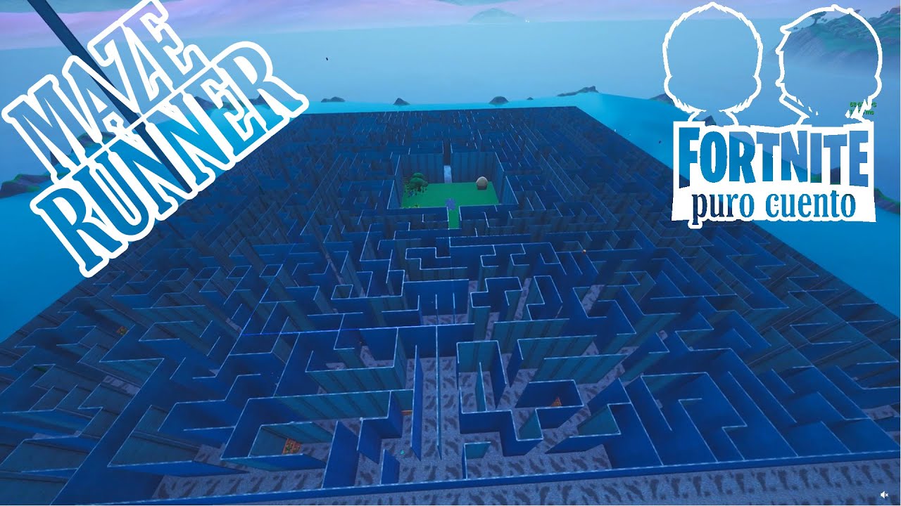 Escapando de Maze Runner en fortnite 😱!! | #Fortnite | - YouTube