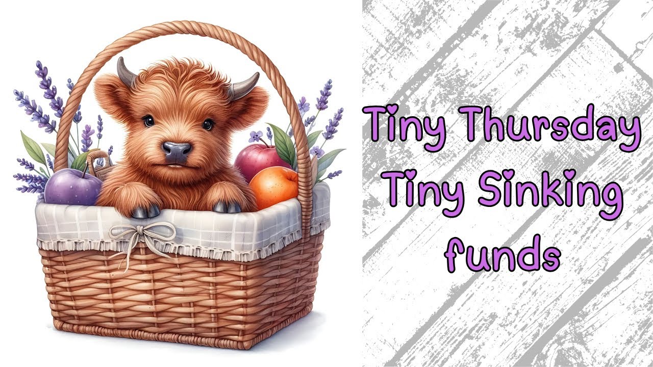 Tiny day!! I use tiny challenges to help fund my sinking funds - YouTube