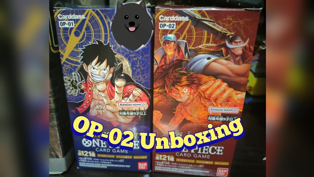 One Piece TCG OP-02 (Paramount War) Unboxing - YouTube