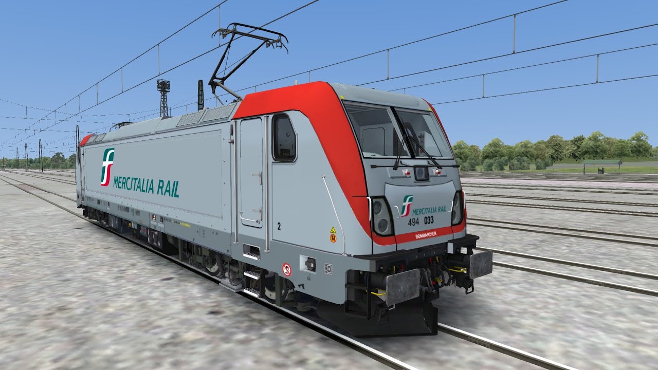 Recensione Bombardier Traxx Dc3 BR187 di RSSLO e494 Italiana per Train ...