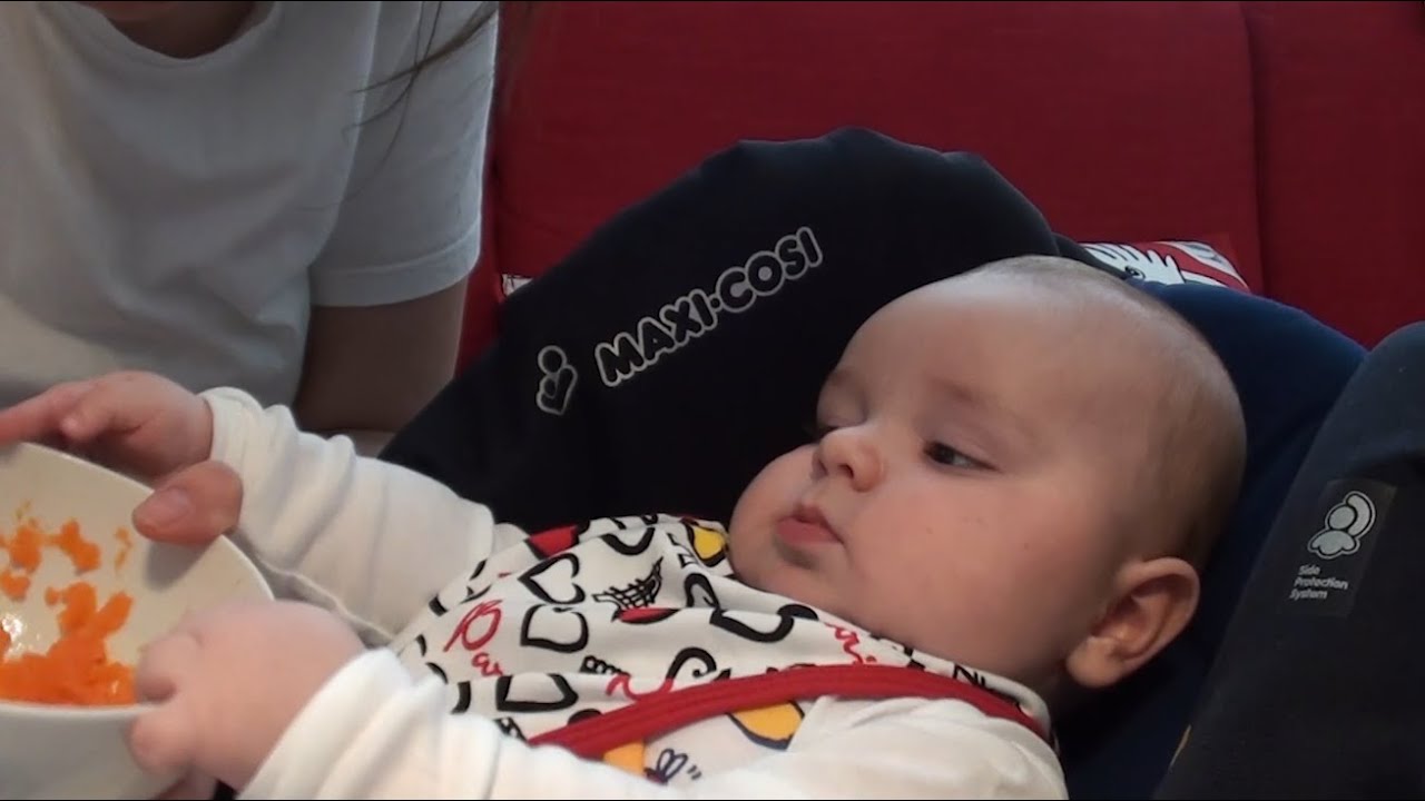 BABY ALEX IS EATING FOR THE FIRST TIME AFTER HIS OPERATION - SO CUTE! 9 ...
