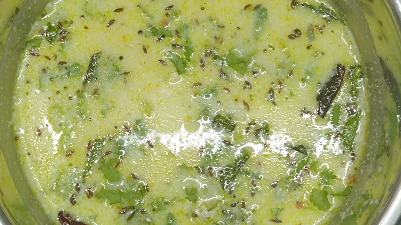 Majjiga Pulusu | Perugu Charu | Majjiga Charu | Summer lunch recipes ...