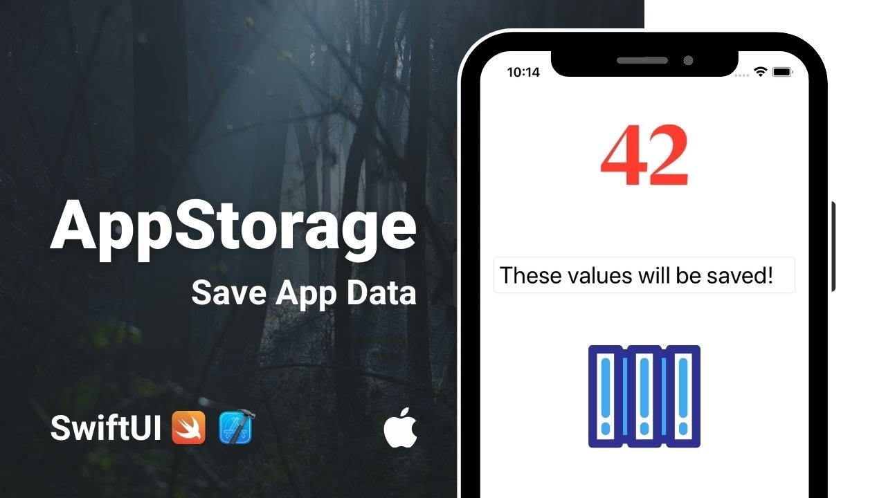Appstorage The Easiest Way To Save Data In Swiftui Tutorial 2022 Youtube