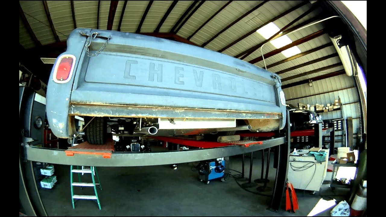 60S TRUCK WITH COFFIN MUFFLERS - YouTube