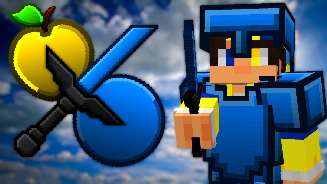 Blue [128x] Revamp • By iSparkton // MCPE PvP Texture Pack - YouTube
