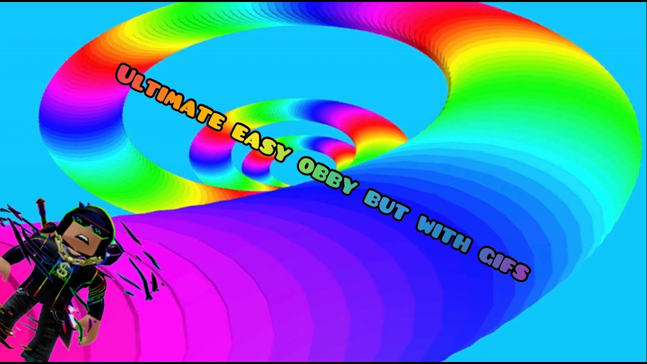 Ultimate easy obby but with gifs - (Roblox) - YouTube
