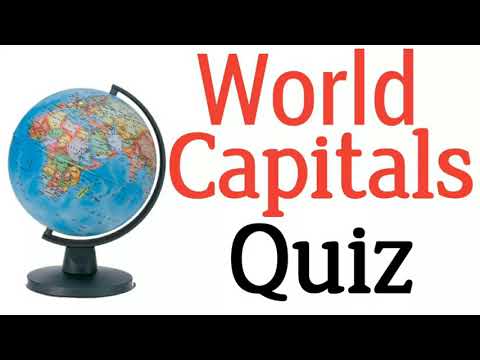 World Capital Quiz | Capital Question and Answer | by Gk teach - YouTube