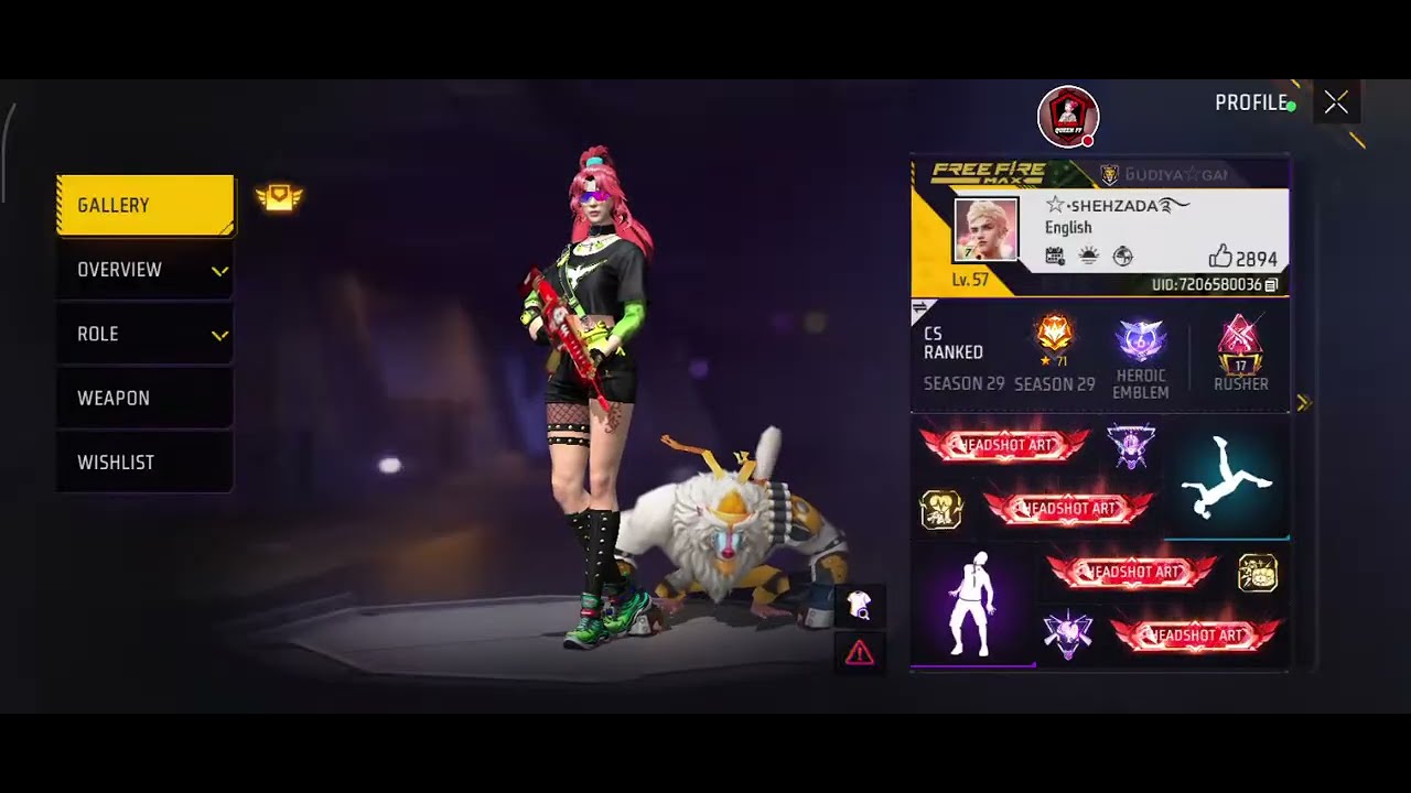 FREE FIRE LIVE STREAM GIRL 1 VS 2 GUILD TEST | CUSTOM GIVEAWAY | ️# ...