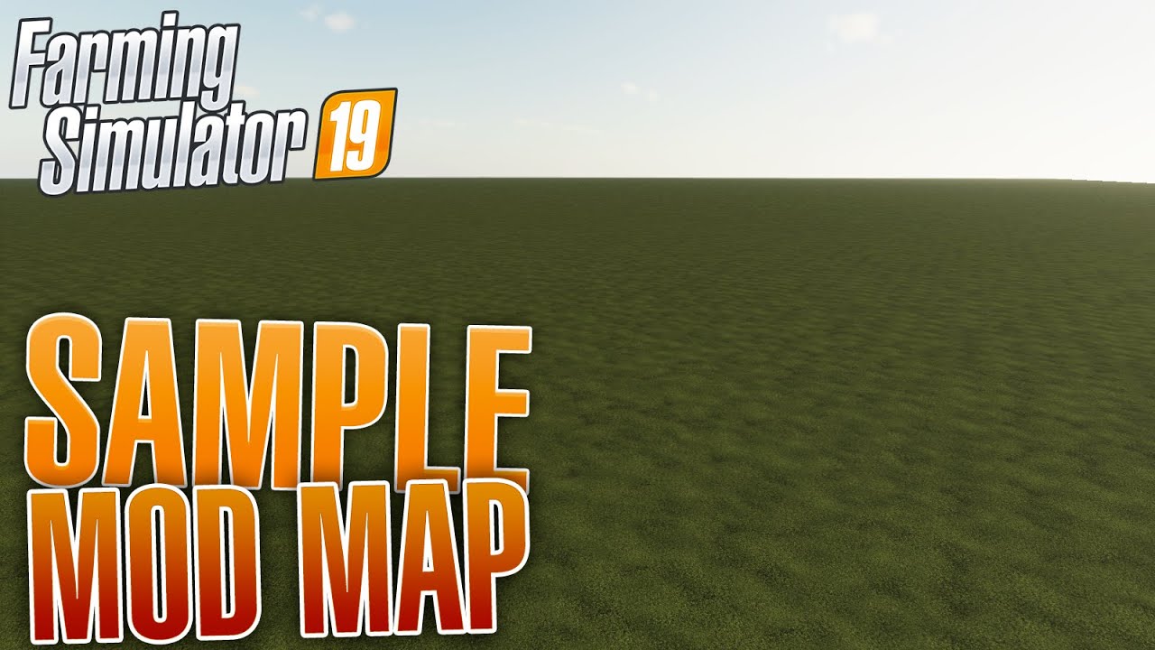 [TUTO] FS19 | UNE SAMPLE MAP PARFAITE !!!🏞(sans erreur) - YouTube