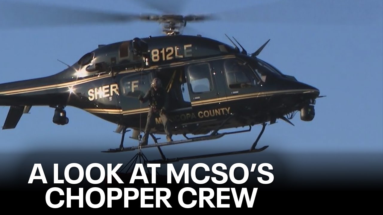 A look at the MCSO helicopter crew often used for dangerous hiking ...
