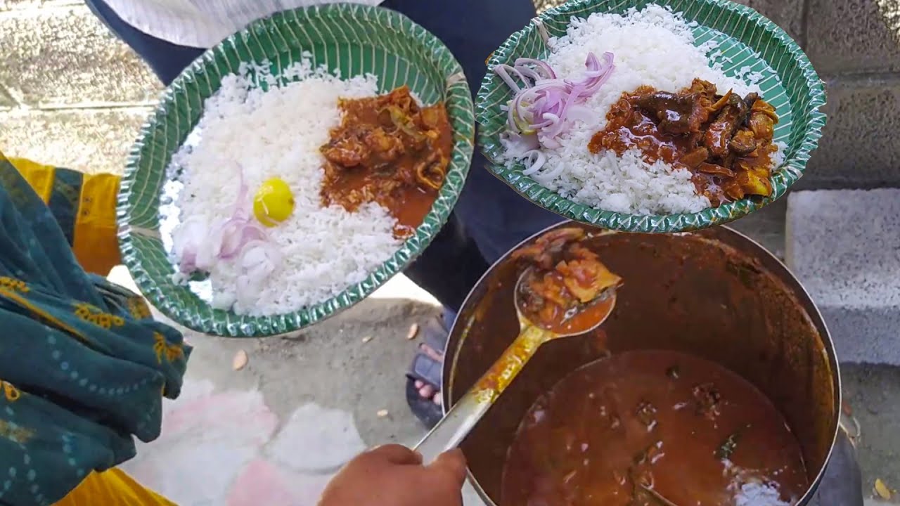 Cheapest Roadside Unlimited Meals | Indian Street Food | Street Cooking ...