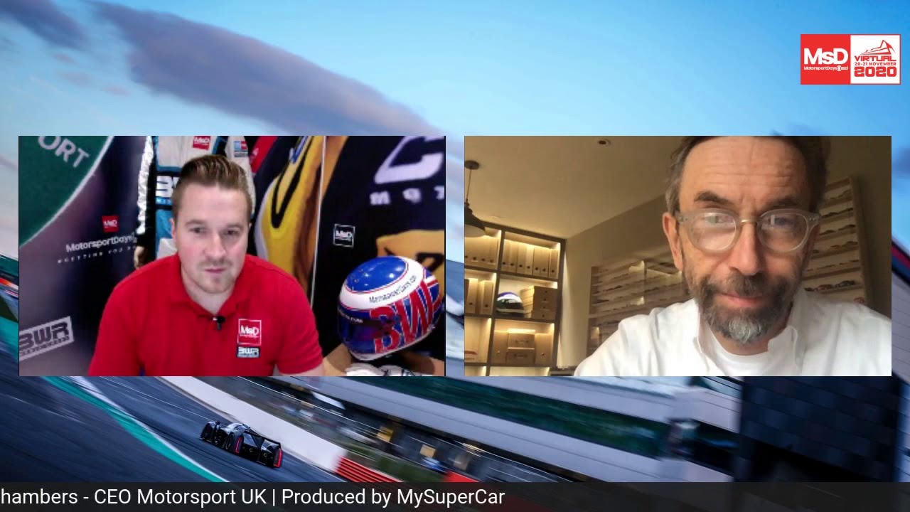 Motorsport UK - Hugh Chambers - MsD LIVE Virtual 2020 - YouTube