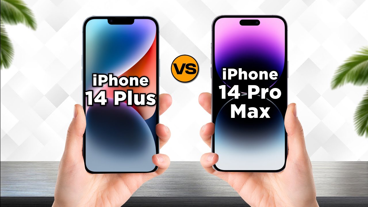 iPhone 14 Plus vs iPhone 14 Pro Max - YouTube