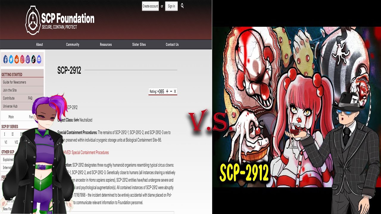 SCP-2912 V.S. Professor Luscius - YouTube