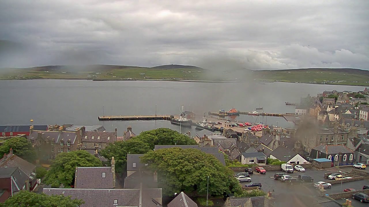 Webcam Lerwick (Shetland) View from the Town Hall