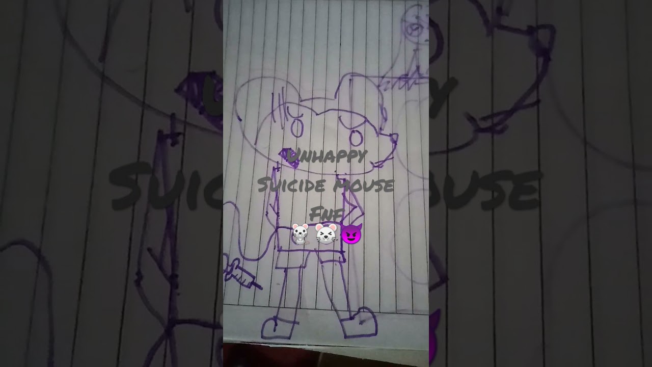 unhappy suicide mouse fnf 🐁🐭😈 - YouTube