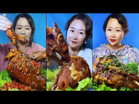 3 SPICY SHEEP HEAD EATING SHOW DELICIOUS #asmr #mukbang #shorts #foodie ...