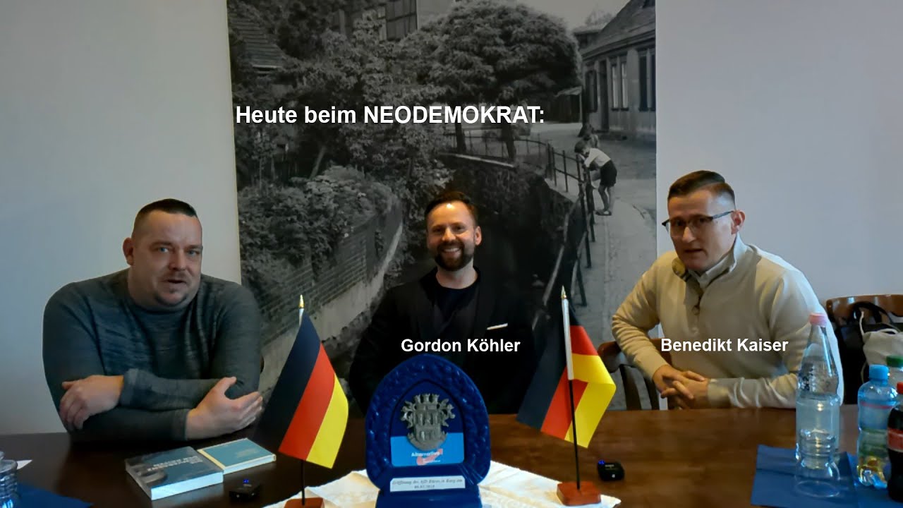 Der Neodemokrat - Heute: Gordon Köhler und Benedikt Kaiser - YouTube