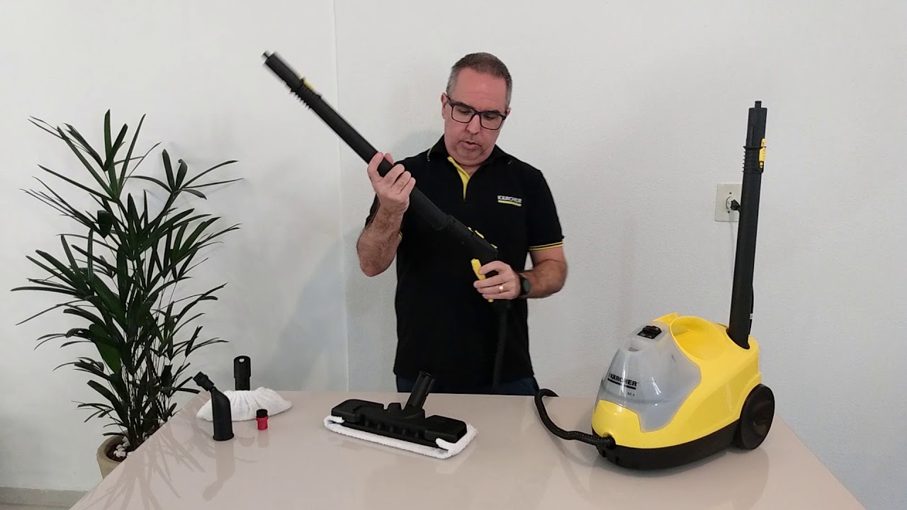 Lavadora a Vapor - SC 2500 Karcher - YouTube
