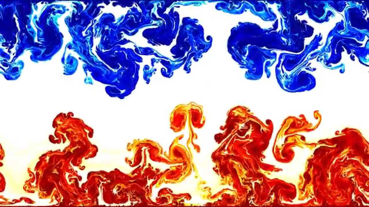 Rayleigh-Benard Convection (two-dimensional and very turbulent) - YouTube