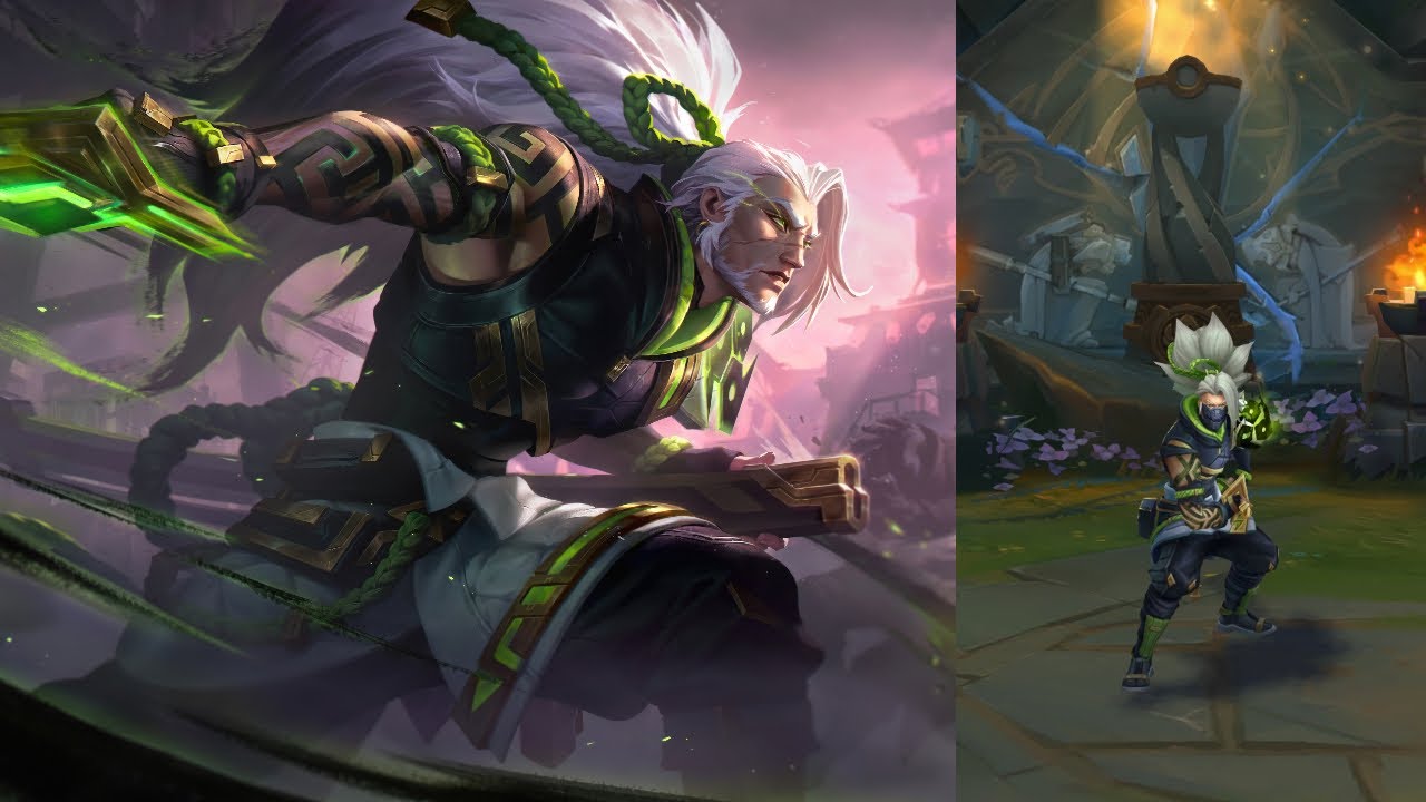 Inkshadow Yasuo Epic Skin - YouTube